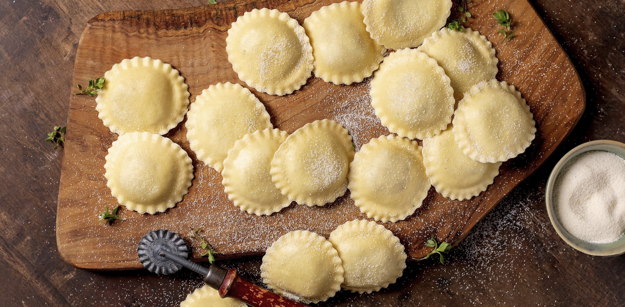 Ravioli de berenjena para tu cena romántica - Galerías Magazine